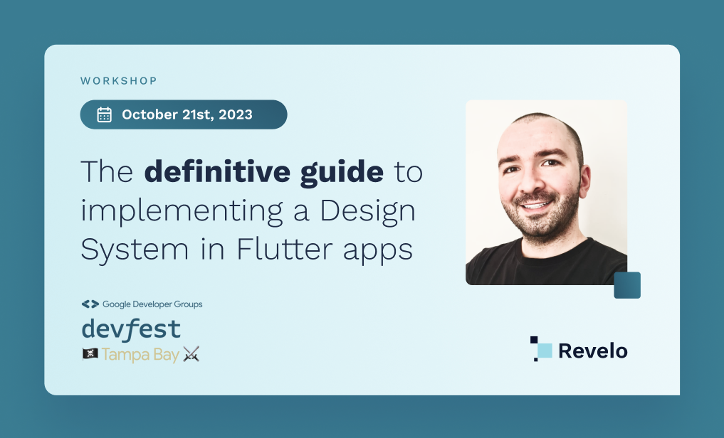 Revelo presente no Google DevFest Tampa Bay 2023