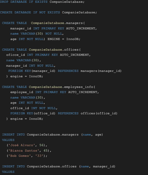Como criar um banco de dados com MySQL
