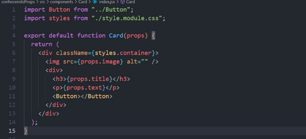 Props no React: o que são e como usa-las?